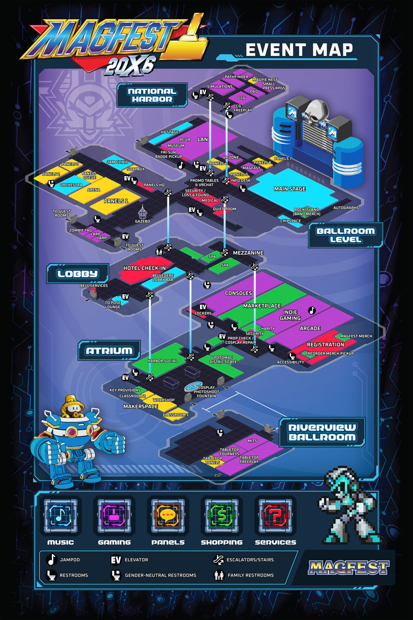 Map | Super MAGFest